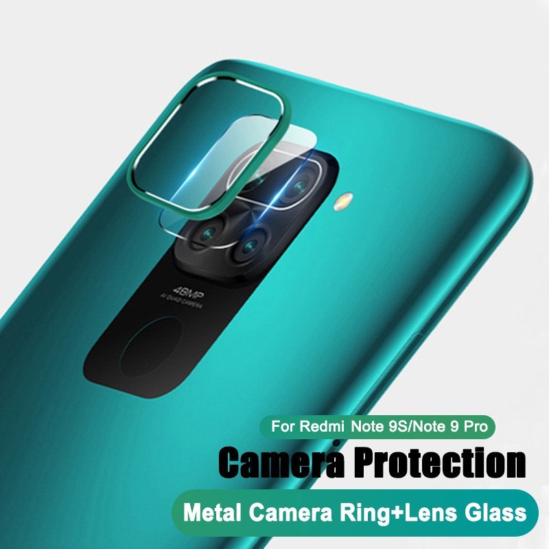Redmi Note 9/Note 9S/Note 9 Pro Camera Len Metal Protective Ring ...