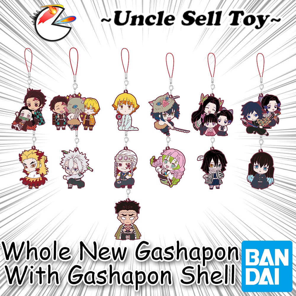[Ready Stock] Bandai Gashapon Demon Slayer Rubber Mascot Vol 5 | Anime ...