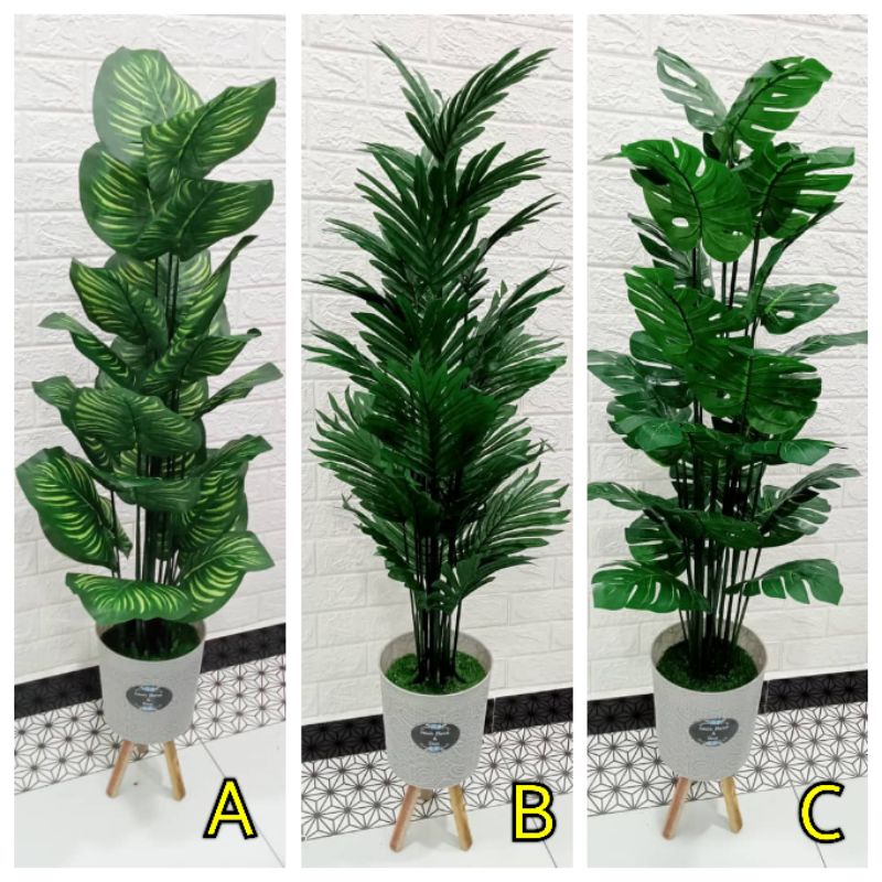 POKOK HIASAN / ARTIFICIAL PLANT VIRAL - PASU BERKAKI | Shopee Malaysia