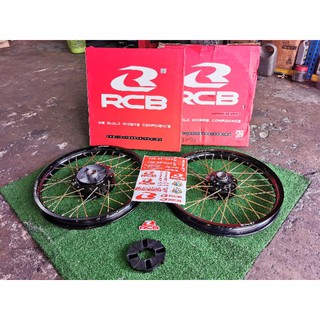 Rcb/Racingboy Rim Alloy Set RXZ 1.6-18/1.6x18 Hitam | Shopee Malaysia