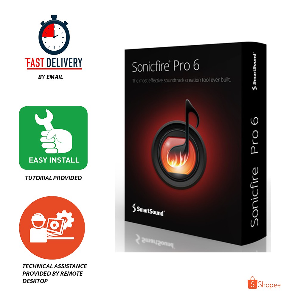 SmartSound SonicFire Pro 6 2022 Full Version | Shopee Malaysia