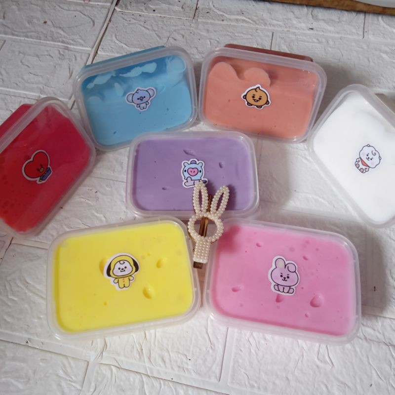 Promo!! Bt21 BTS Slime 200cc (Cheapest) | Shopee Malaysia