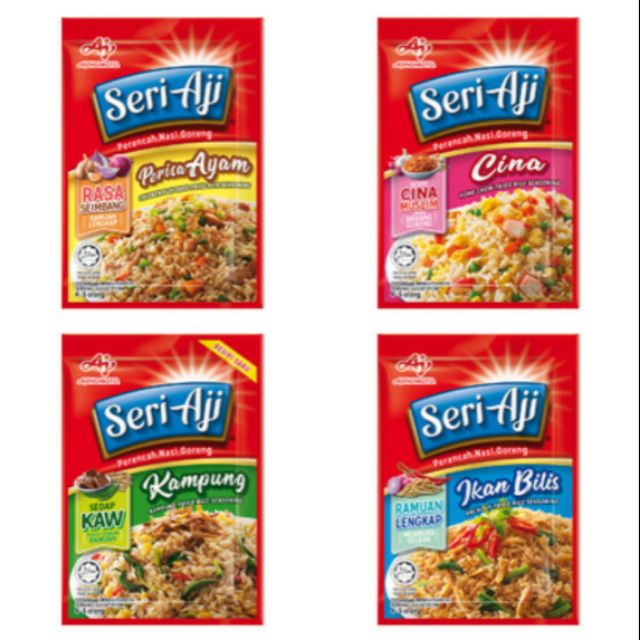Ajinomoto Seri Aji Serbuk Perencah Nasi Goreng Ikan Bilis, Kampung ...