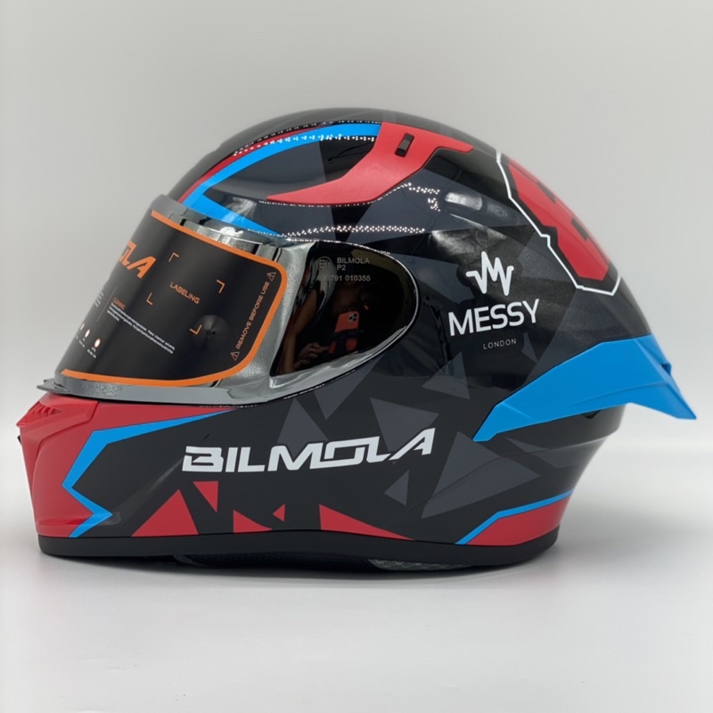 BILMOLA Rapid RS Glossy Fraser Rogers Fullface Helmet | Shopee Malaysia