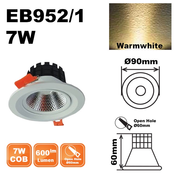 YETPLUS EYEBALL EB952 7W / 12W (WARMWHITE) | Shopee Malaysia