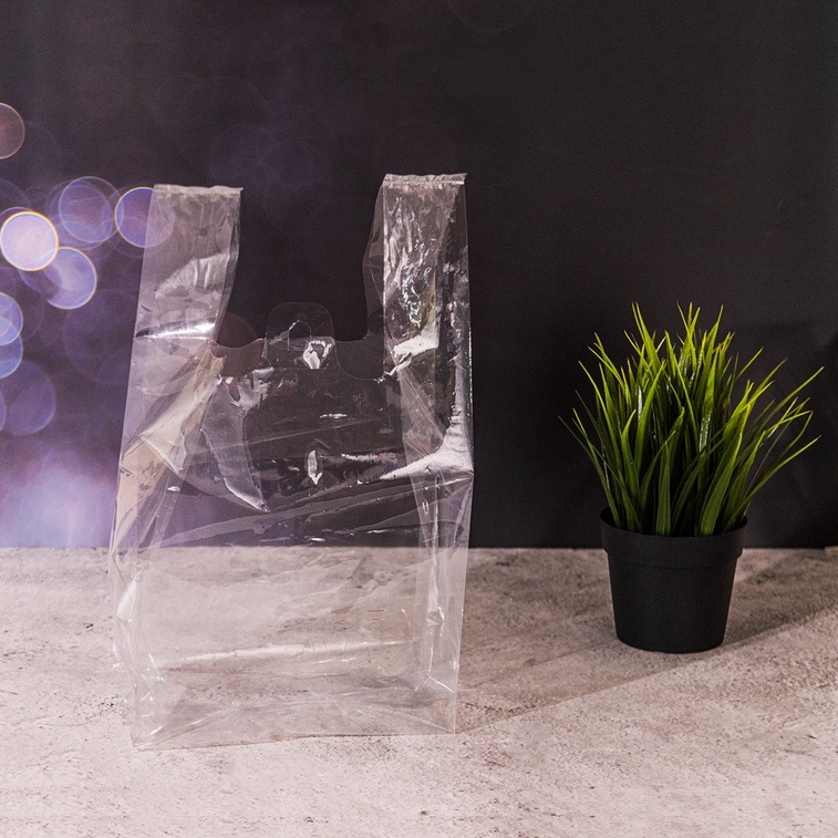 Plastic Bag Size M 50pcs | Plastik Lutsinar | Clear, Transparent ...