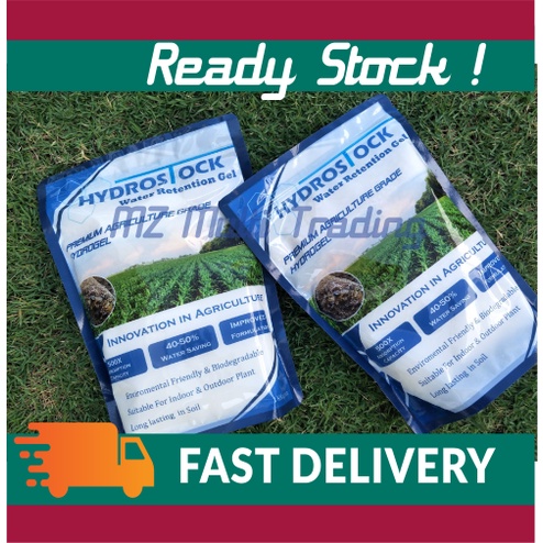 HYDROSTOCK (Fine Gred) Water Retention Gel/ Hydrogel / Powerbank Pokok ...