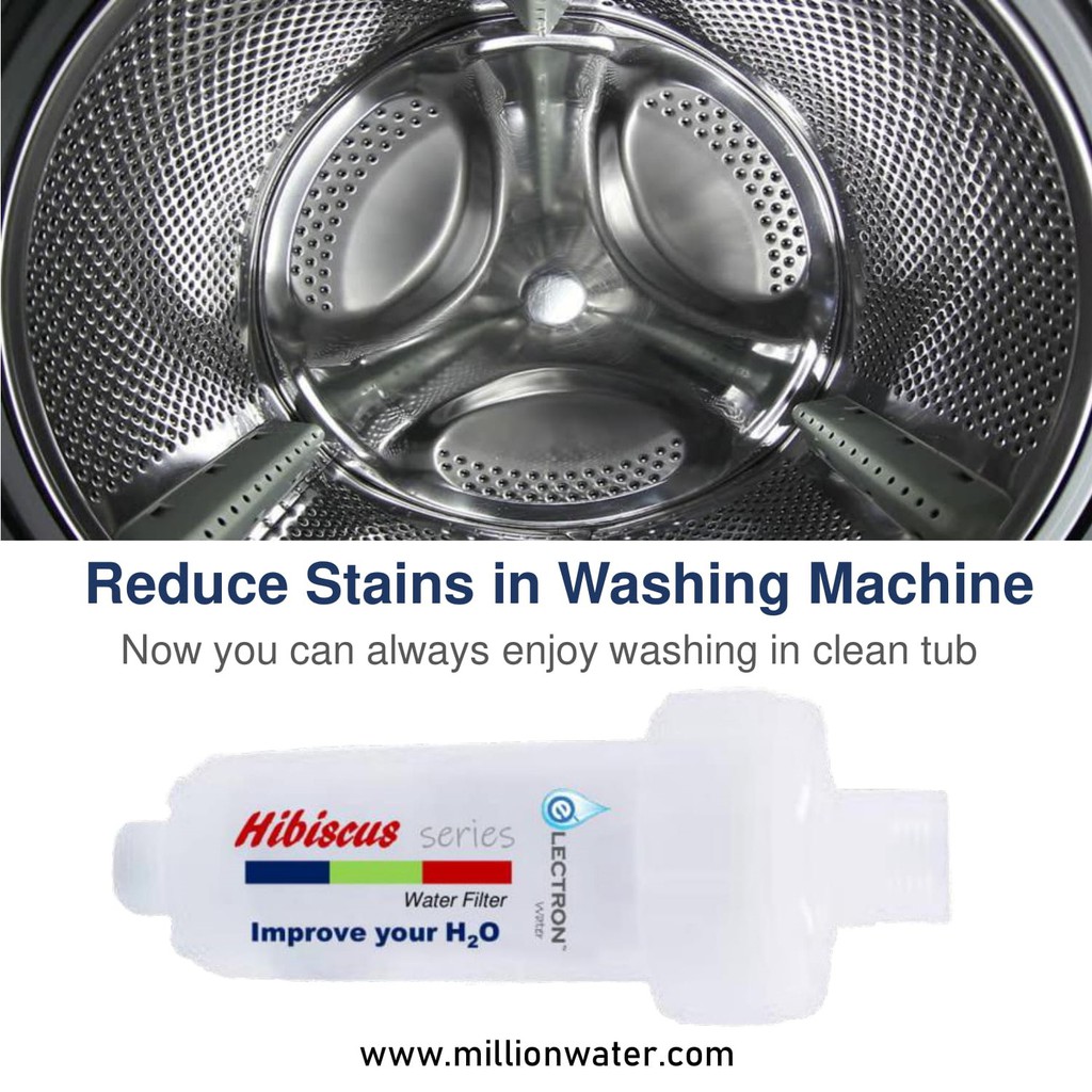 ELECTRON WATER - 7" Washing Machine Filter / Shower Filter / Faucet ...