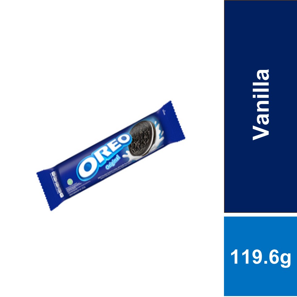 Oreo Vanilla Cookies 119.6g | Shopee Malaysia