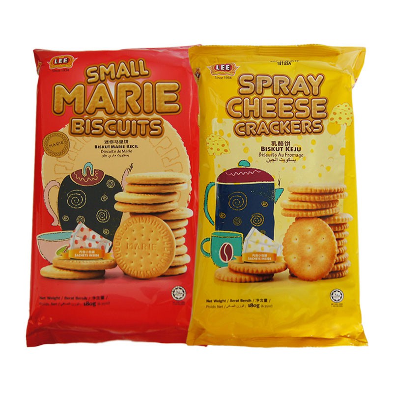 Lee Crackers (Small Marie / Spray Cheese) 180g | Shopee Malaysia