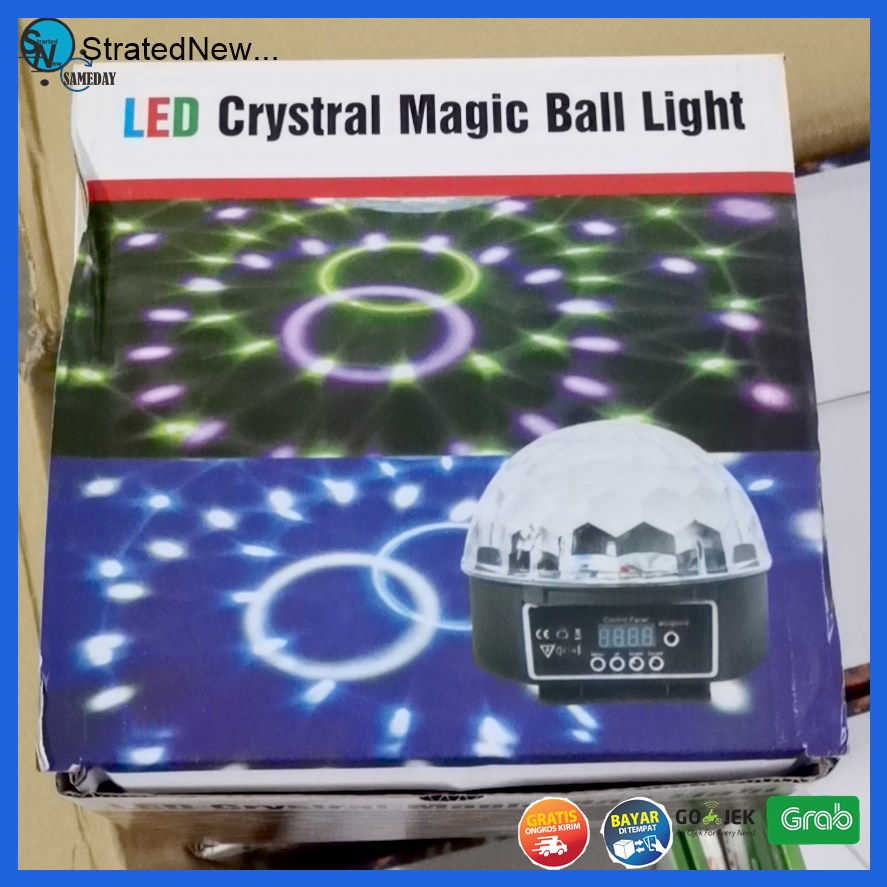 20w LED Crystal Magic Disco Ball Projector Light | Shopee Malaysia