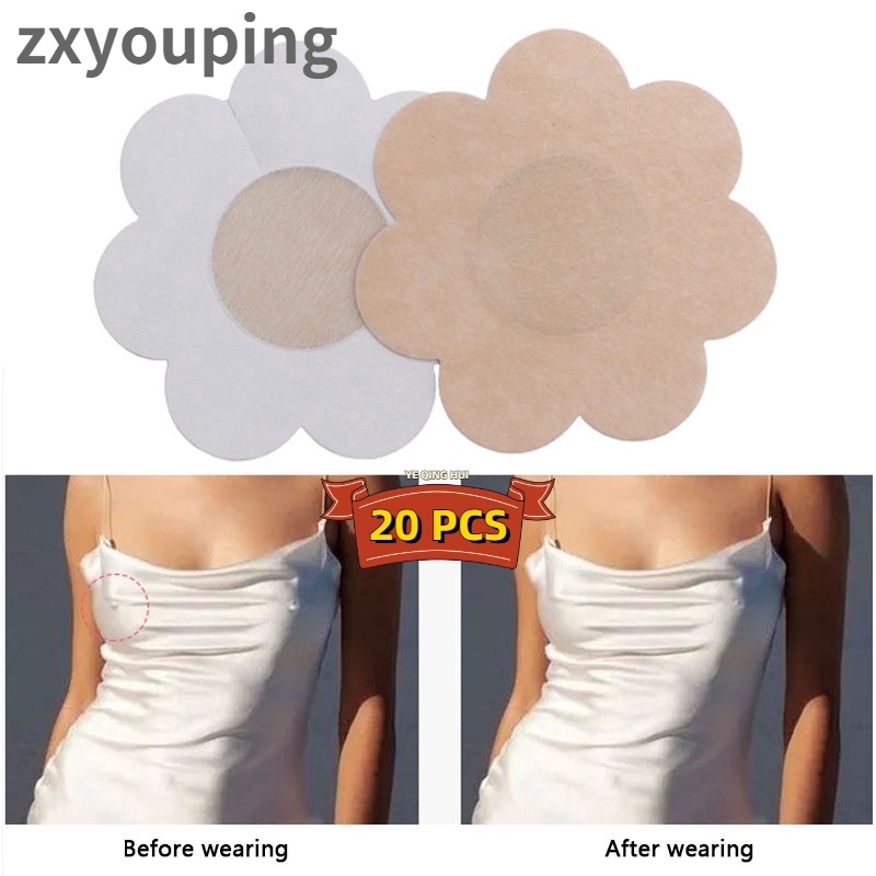 20PCS Disposable Nipple Stickers Unisex Seamless Nipple Cover Nipple Pad Nipple Tape | Shopee ...