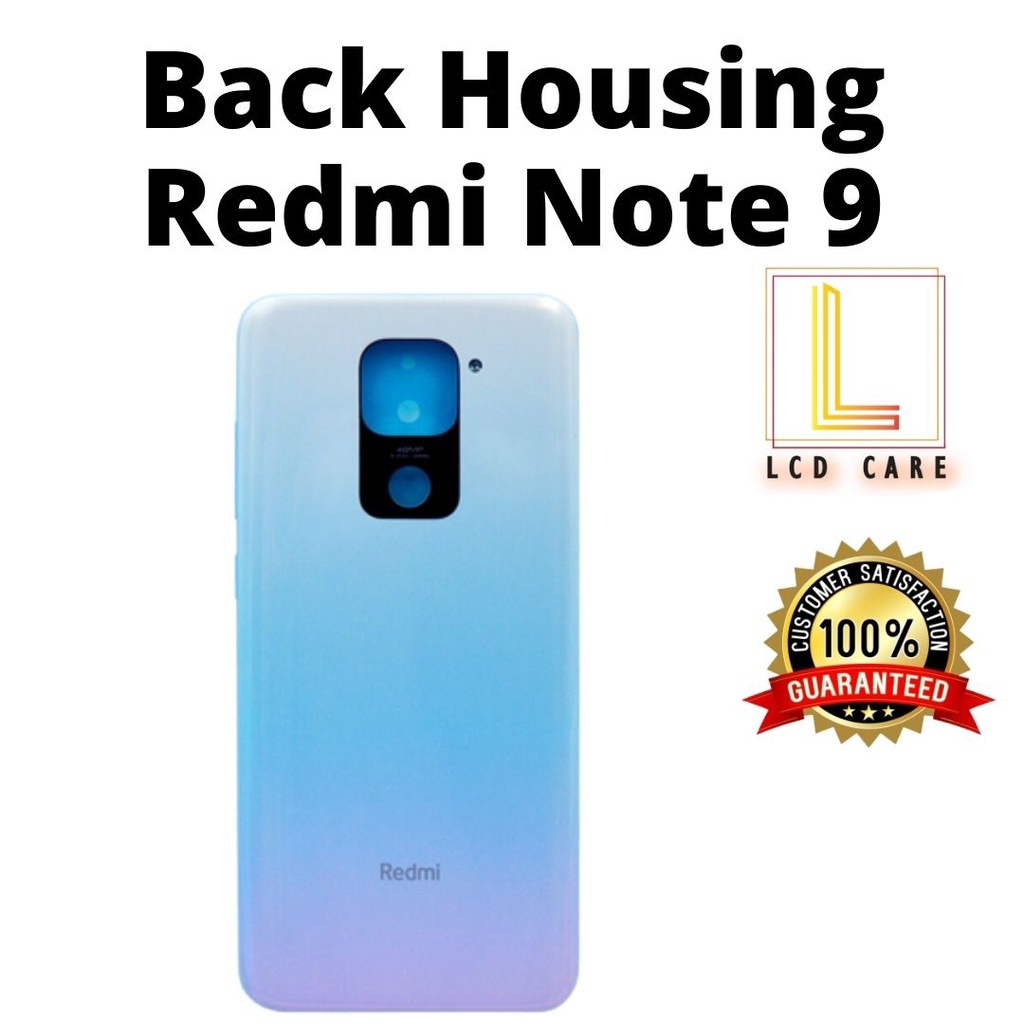 Redmi Note 9 Phone Back Battery Cover Housing Replacement | Shopee Malaysia