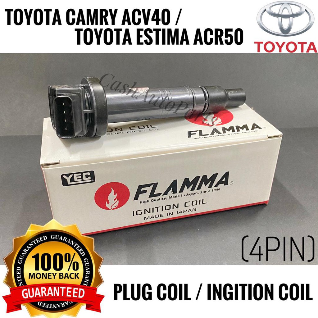TOYOTA CAMRY ACV40 TOYOTA ESTIMA ACR50 IGNITION COIL PLUG COIL ORIGINAL ...