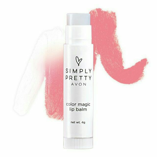 Avon : Simply Pretty Color Magic Lip Balm 4g | Shopee Malaysia