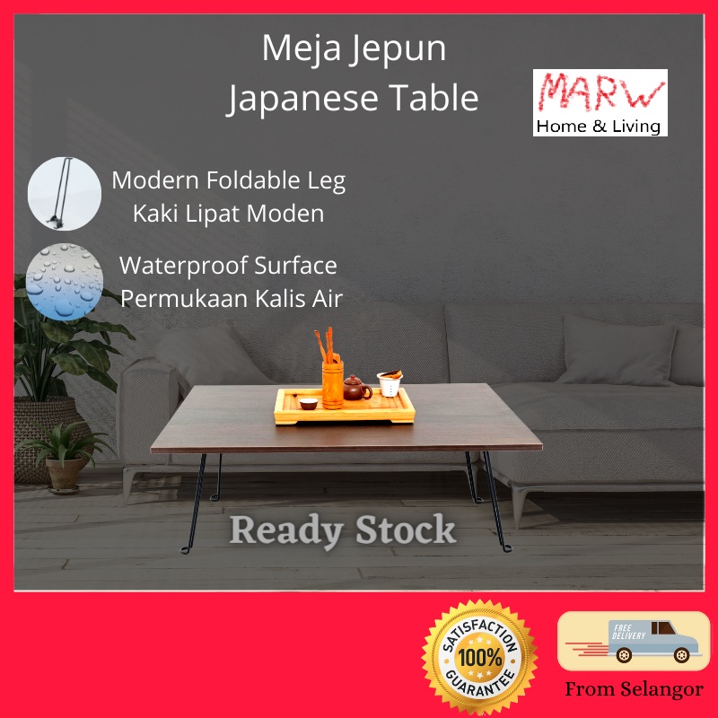 Meja Jepun Murah japanese table foldable meja jepun lipat besar meja ...