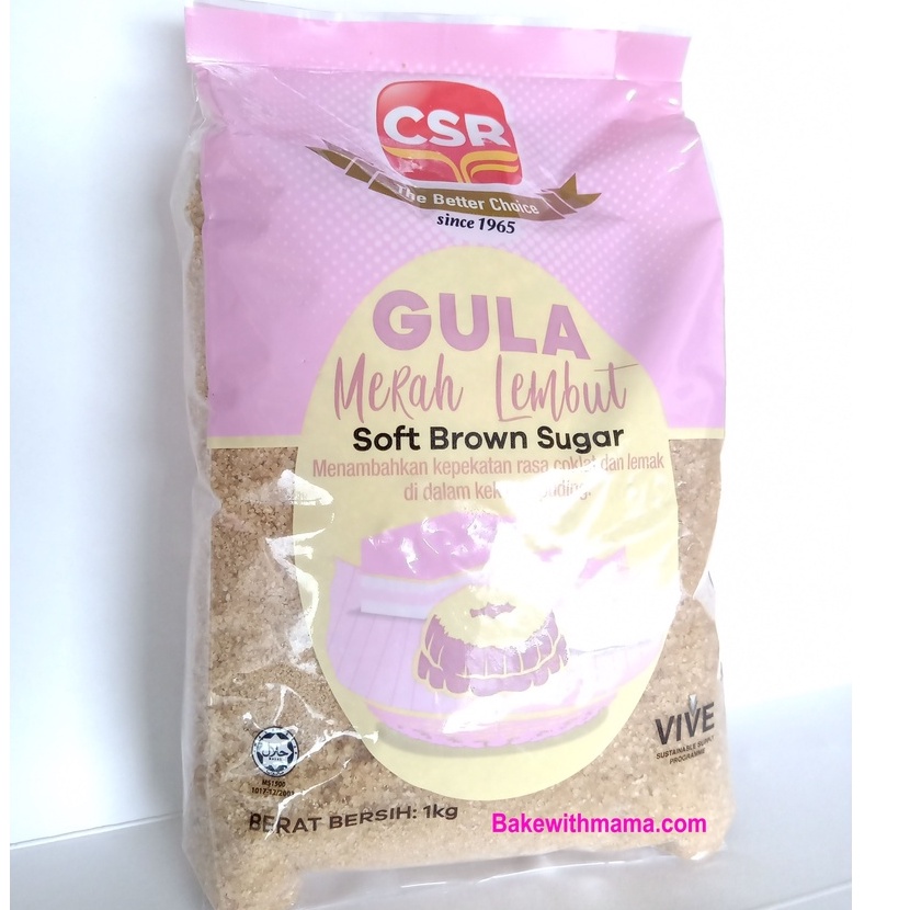 CSR Natural / soft Brown sugar 1kg/ Gula Perang | Shopee Malaysia