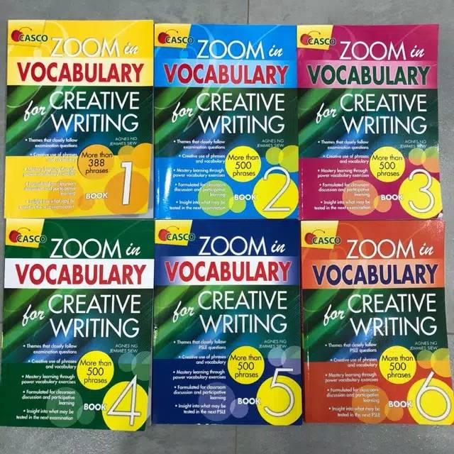 Zoom In Vocabulary For Creative Writing By Casco (Price Per Book ...