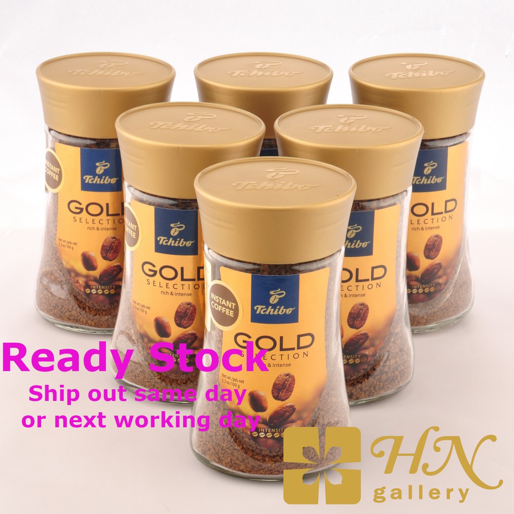 Tchibo Gold Selection Premium Instant Coffee 100g | Shopee Malaysia