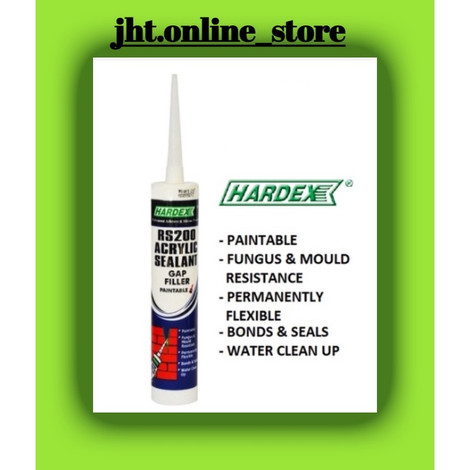 Hardex RS200 Acrylic Sealant Gap Filler | Shopee Malaysia