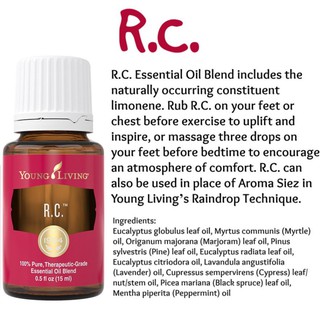 Young Living RC Essential Oil *15ml | Shopee Malaysia