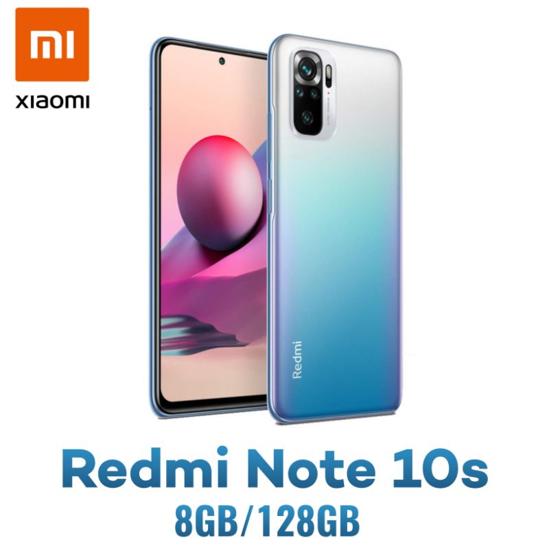 Redmi Note 10s (8GB/128GB) 100% Original Malaysia Set (Blue) | Shopee ...