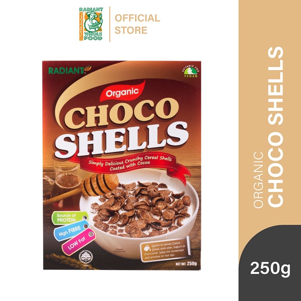 Radiant Organic Choco Shells (250g) | Shopee Malaysia
