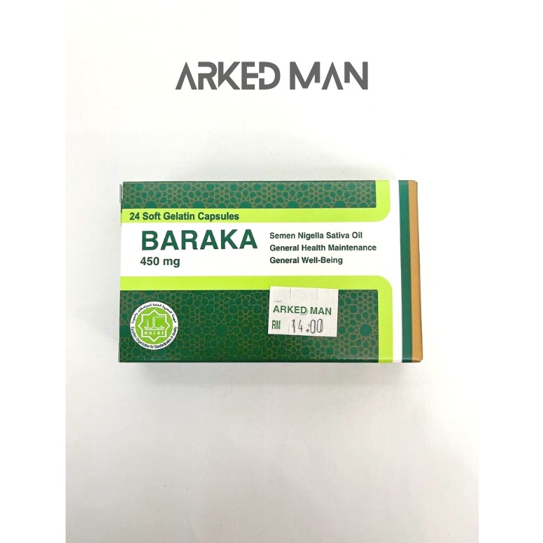 Baraka 450mg soft Gelatin Capsules | Shopee Malaysia