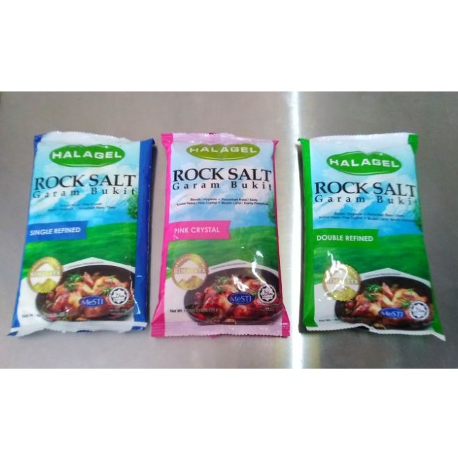 HALAGEL Garam Bukit ( Regular , Premium , Crystal ) - Garam Masakan ...
