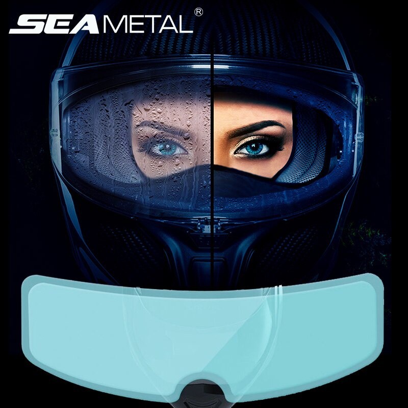 Motorcycle Helmet Rainproof Film Anti Fog Sticker Film Motor Helmet ...