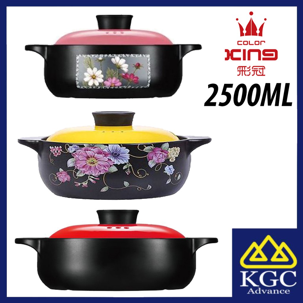 Color King Ceramic Hot Pot (10"/2500ml) | Shopee Malaysia