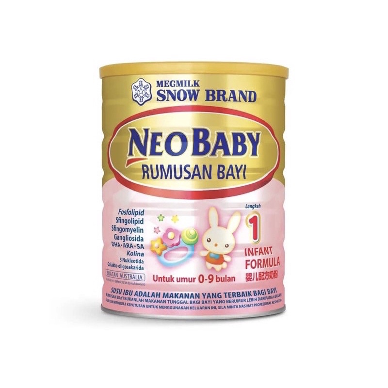Snow Neo Baby Step 1 - 300g ; 900g Ready Stock | Shopee Malaysia