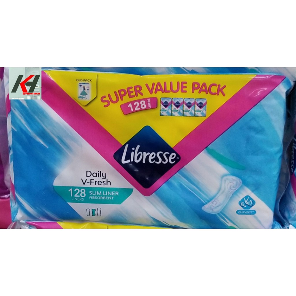 LIBRESSE SLIM LINER ABSORBENT 128S(4PACKS) READY STOCK | Shopee Malaysia