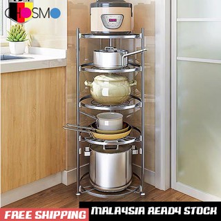 Rak Dapur Berkualiti Rak Susunan Periuk dan Kuali // Kitchen Rack ...