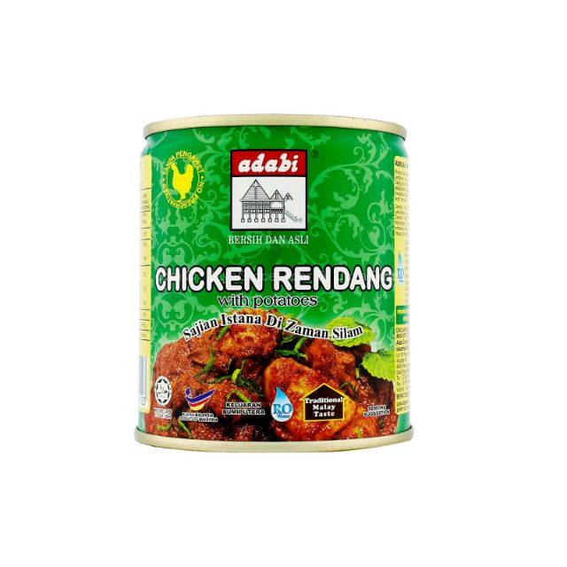 (Ready Stock) ADABI CHICKEN RENDANG 280GRAM | Shopee Malaysia