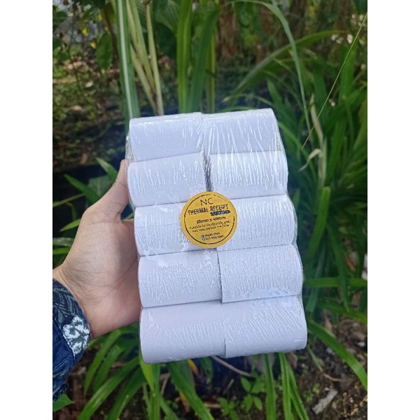 RESIT FOODPANDA GRAB SIZE 57MM X 38MM THERMAL RECEIPT Shopee Malaysia