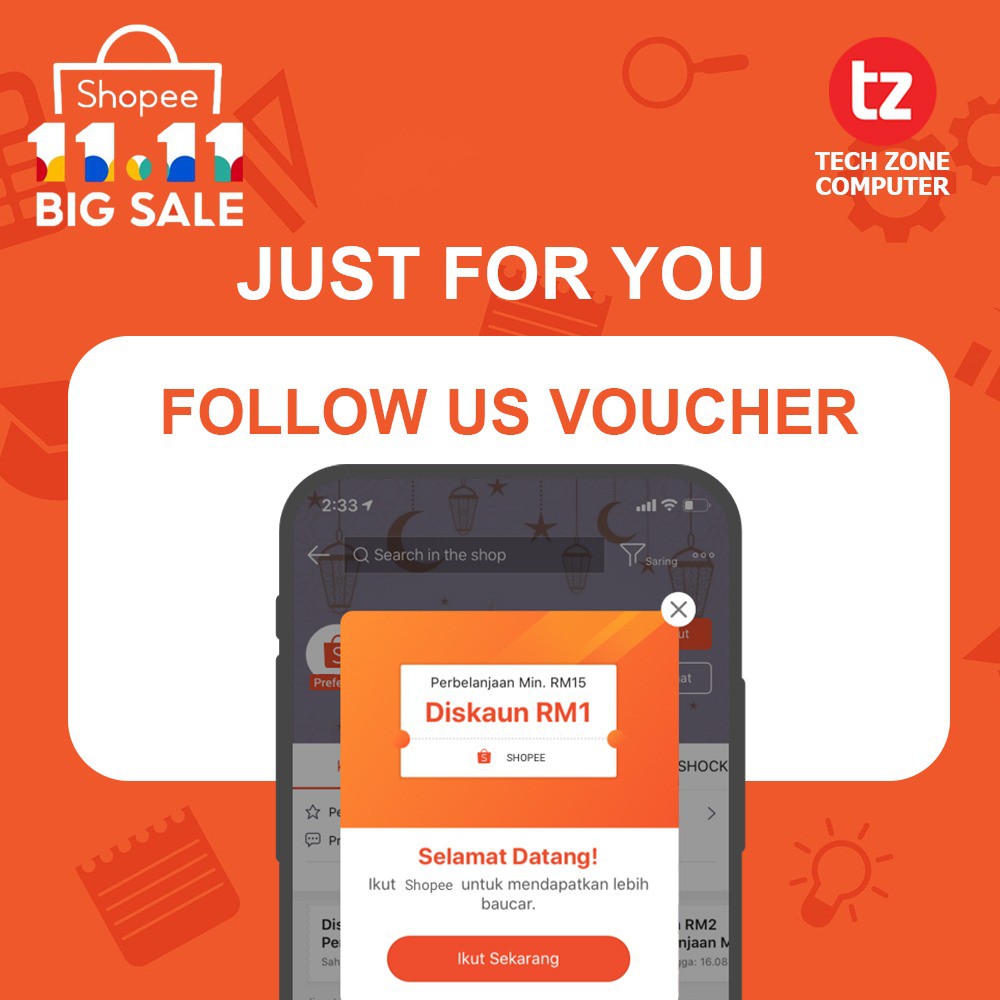 Tech Zone Computer, Online Shop | Shopee Malaysia