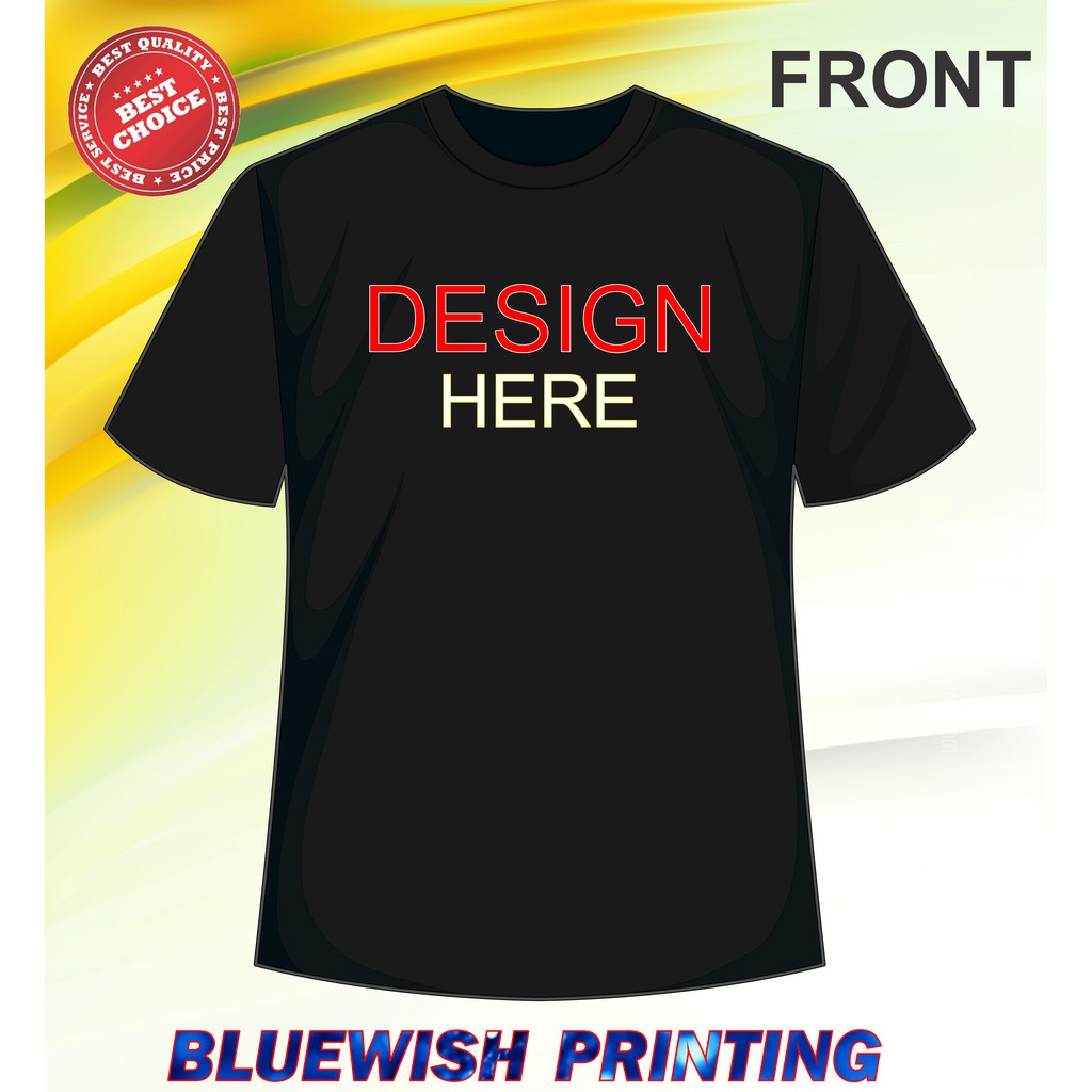 MURAH!!! KUALITI TERBAIK!!! Custom Design T-Shirt Printing! CETAK ...
