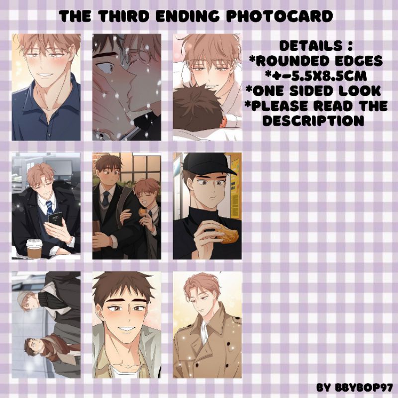 The Third Ending Photocard Bl/Yaoi | Shopee Malaysia