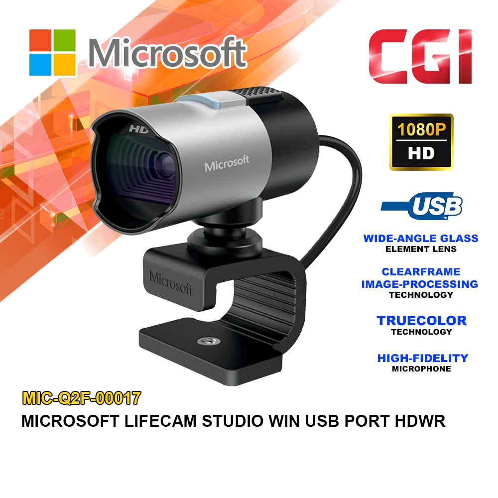 Microsoft Lifecam Studio Win Usb Port Hdwr Mic-Q2F-00017 | Shopee Malaysia