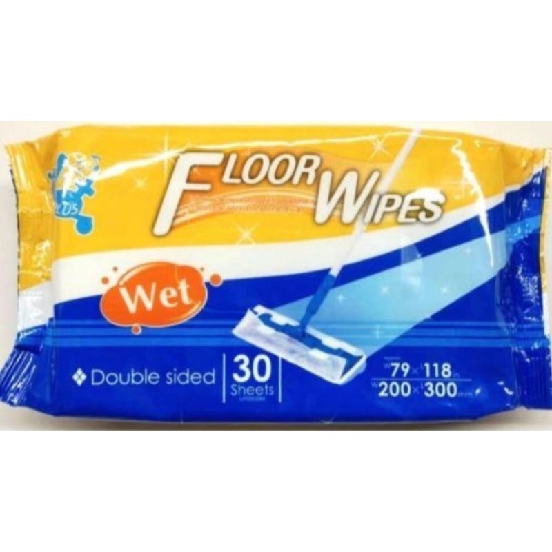 Daiso Floor Wet Wipes 30 sheets (double sided) | Shopee Malaysia