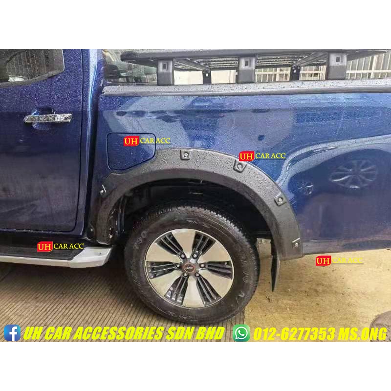 Isuzu dmax d-max 2021 2022 pp fender arch flares flare with nut [READY ...