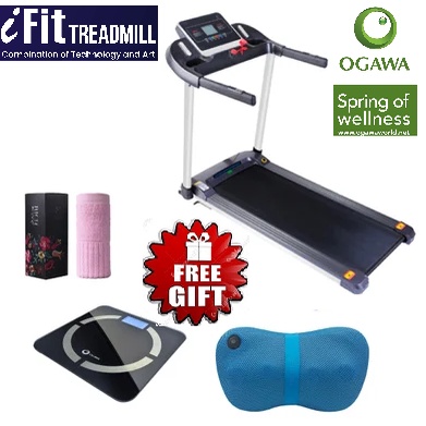 OGAWA iFit Treadmill (Free 1 X Ogawa Mobile Shiatsu pillow, 1 X Ogawa ...
