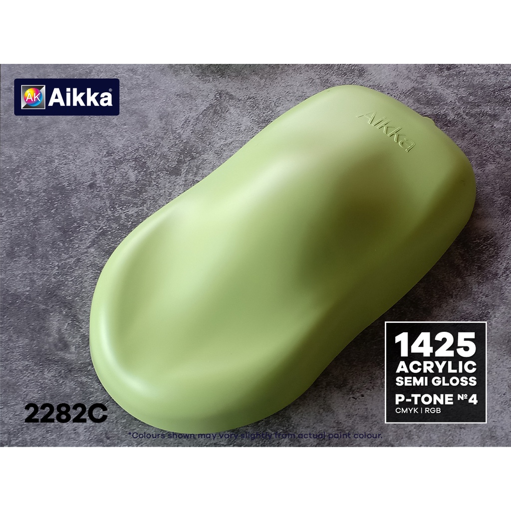 AIKKA Paint PANTONE Colour 2282C / 1425 ACRYLIC SEMI GLOSS PAINT ...