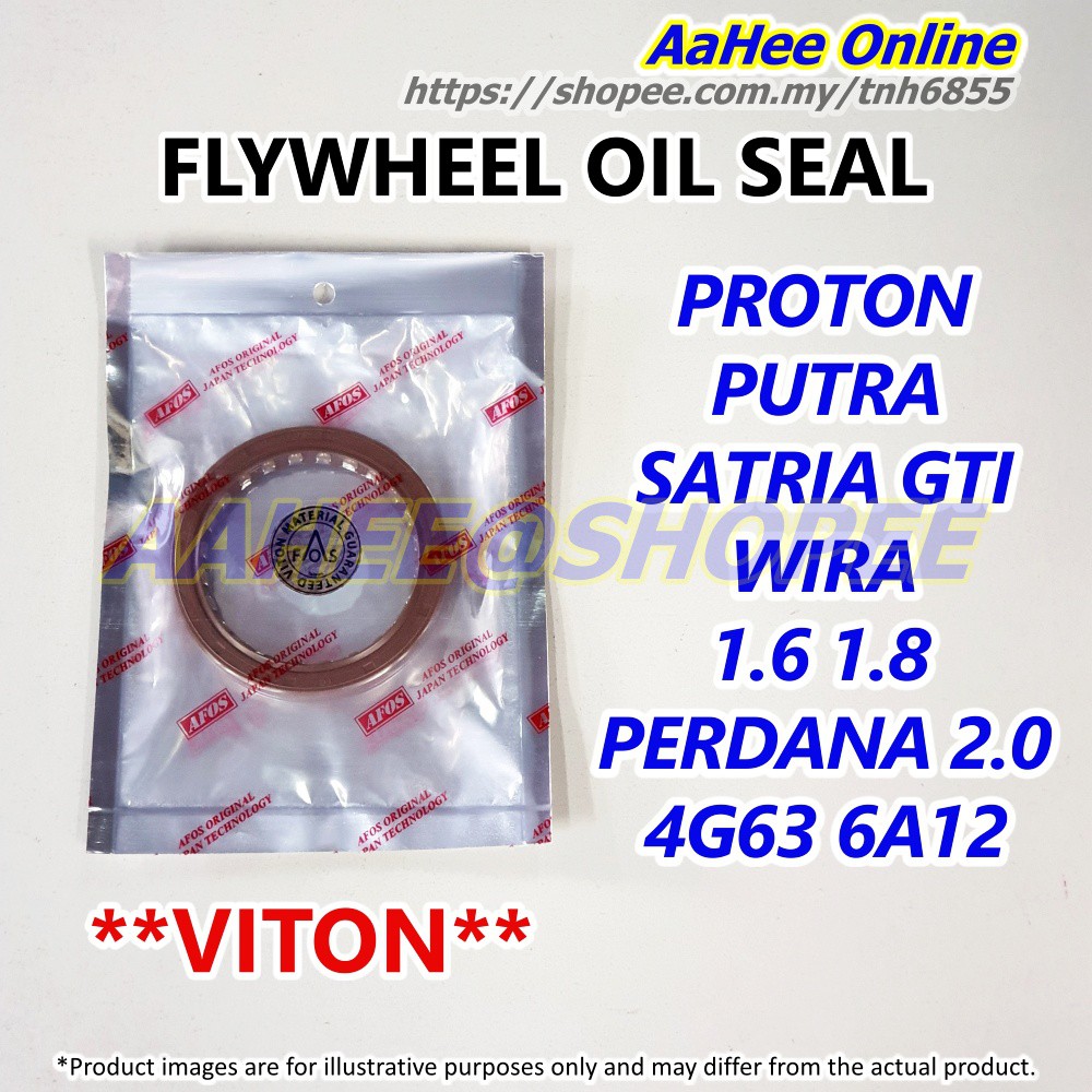 Flywheel oil seal for proton wira 1.6 1.8 putra satria gti perdana 2.0 ...