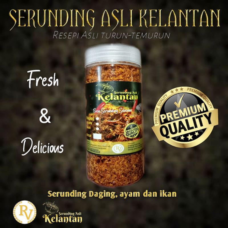 Serunding Asli Kelantan SEDAP dan MURAH! serunding kampung laut ...