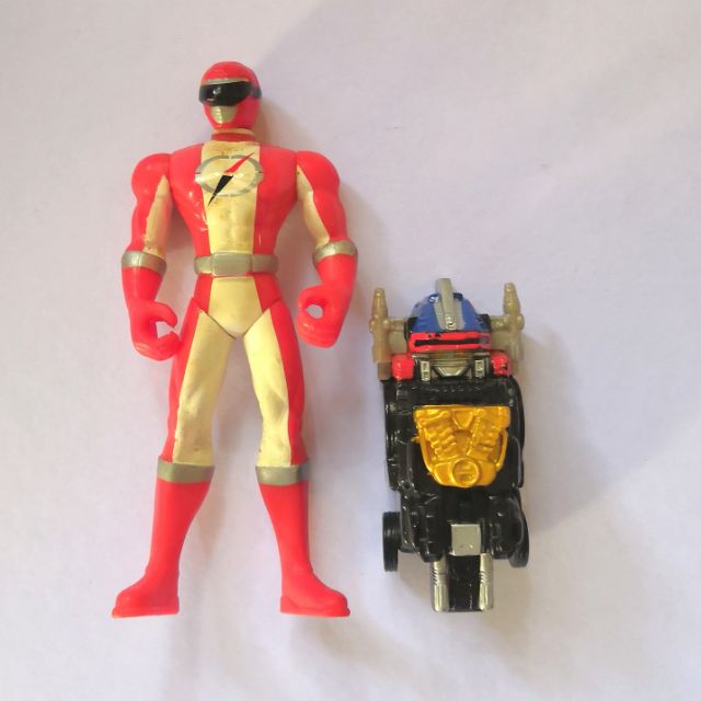 Bandai 2005 Power Ranger Operation Overdrive Mack With Armour Sheild 4 ...