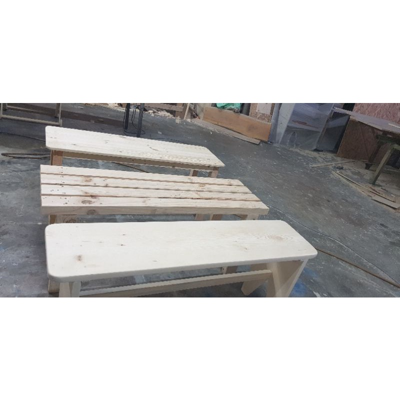Pine wood Bench ( 3.5ft length) | Shopee Malaysia