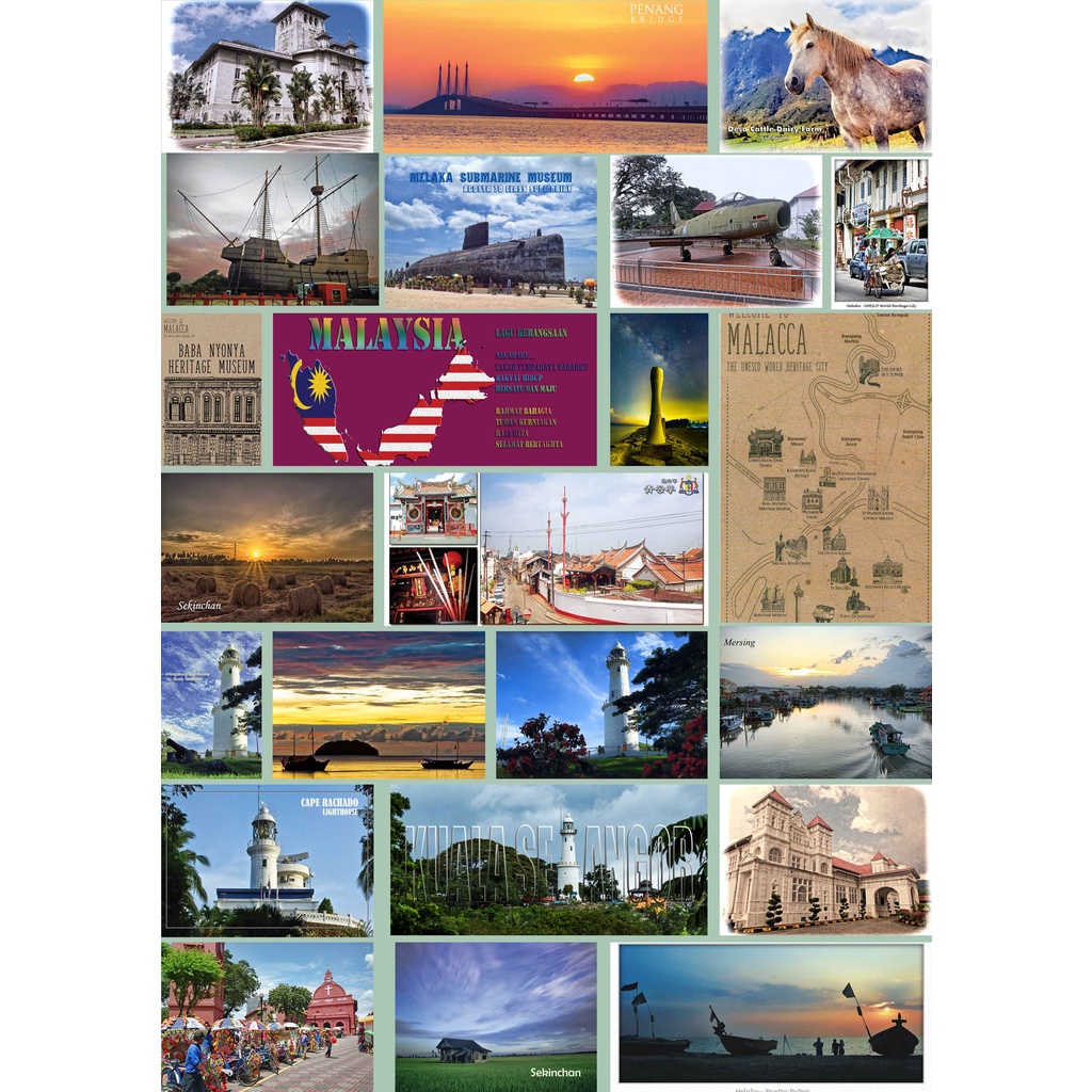 Postcard Malaysia Offer - 10 Postcards For RM5/ Various Designs & Sizes ...