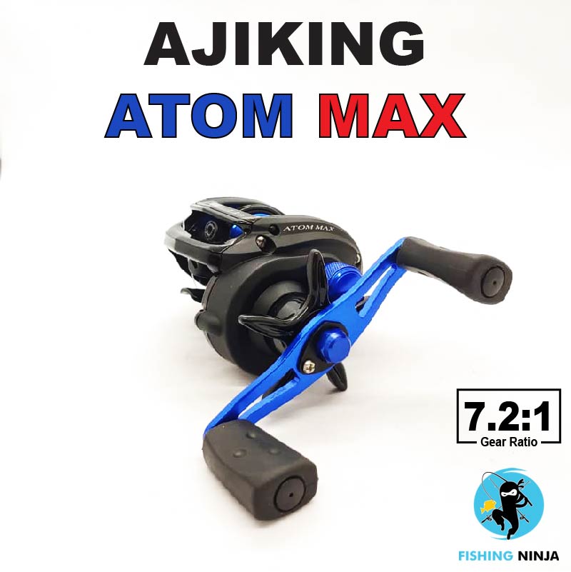 AHKAW - AJIKING ATOM MAX BAITCASTING REEL / BC REEL / CASTING REEL ...